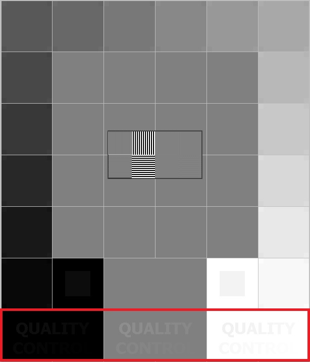 How to evaluate the TG18-OIQ (Quality Control) test pattern during a ...