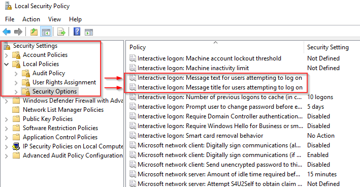 Windows Login Banner when connecting to RDP sources on Barco CTRL or ...